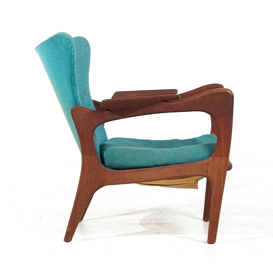 Adrian Pearsall for Craft Associates Mid Century 2291-C Walnut Lounge ...