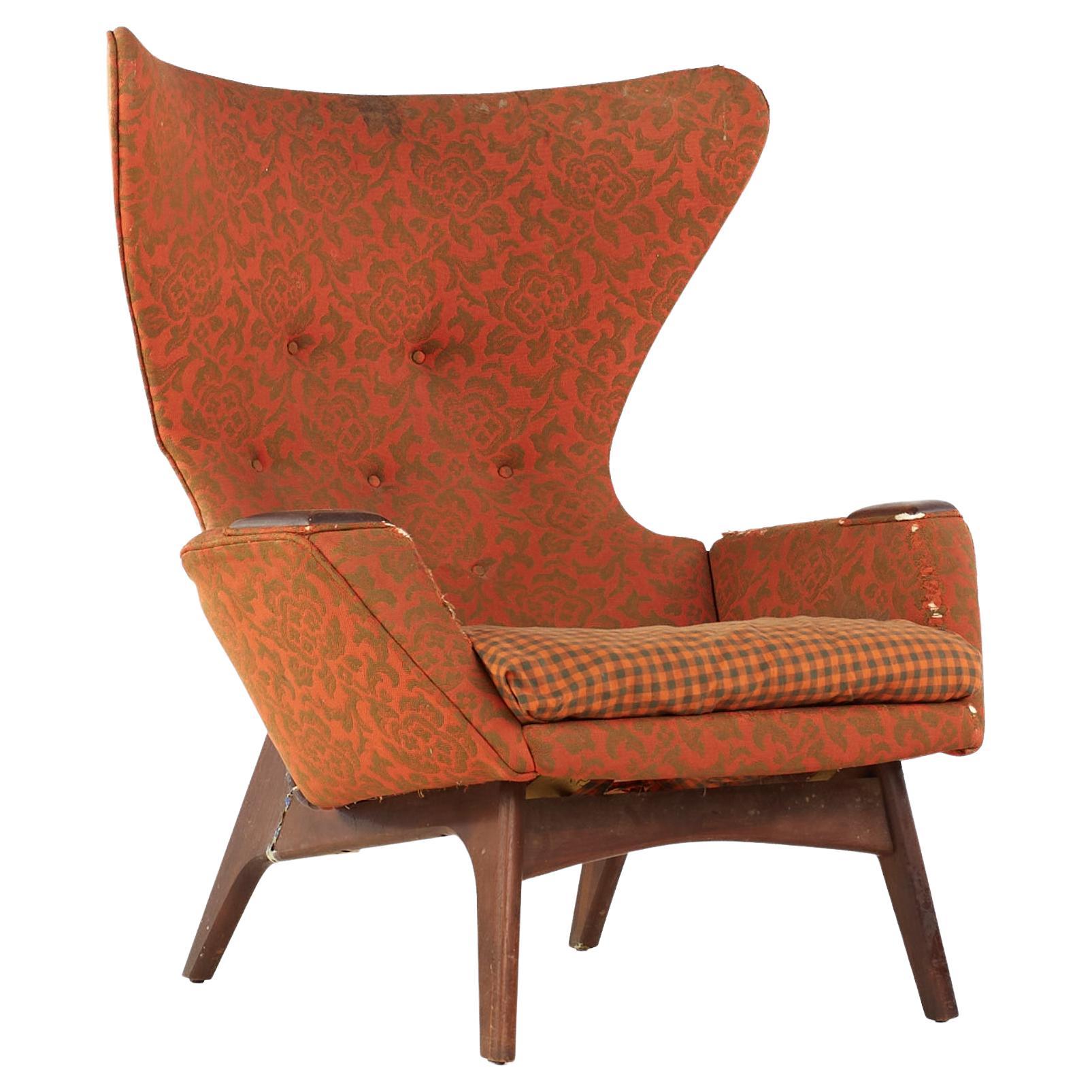 Adrian Pearsall Wingback Easy Chair By Craft Associates at 1stDibs