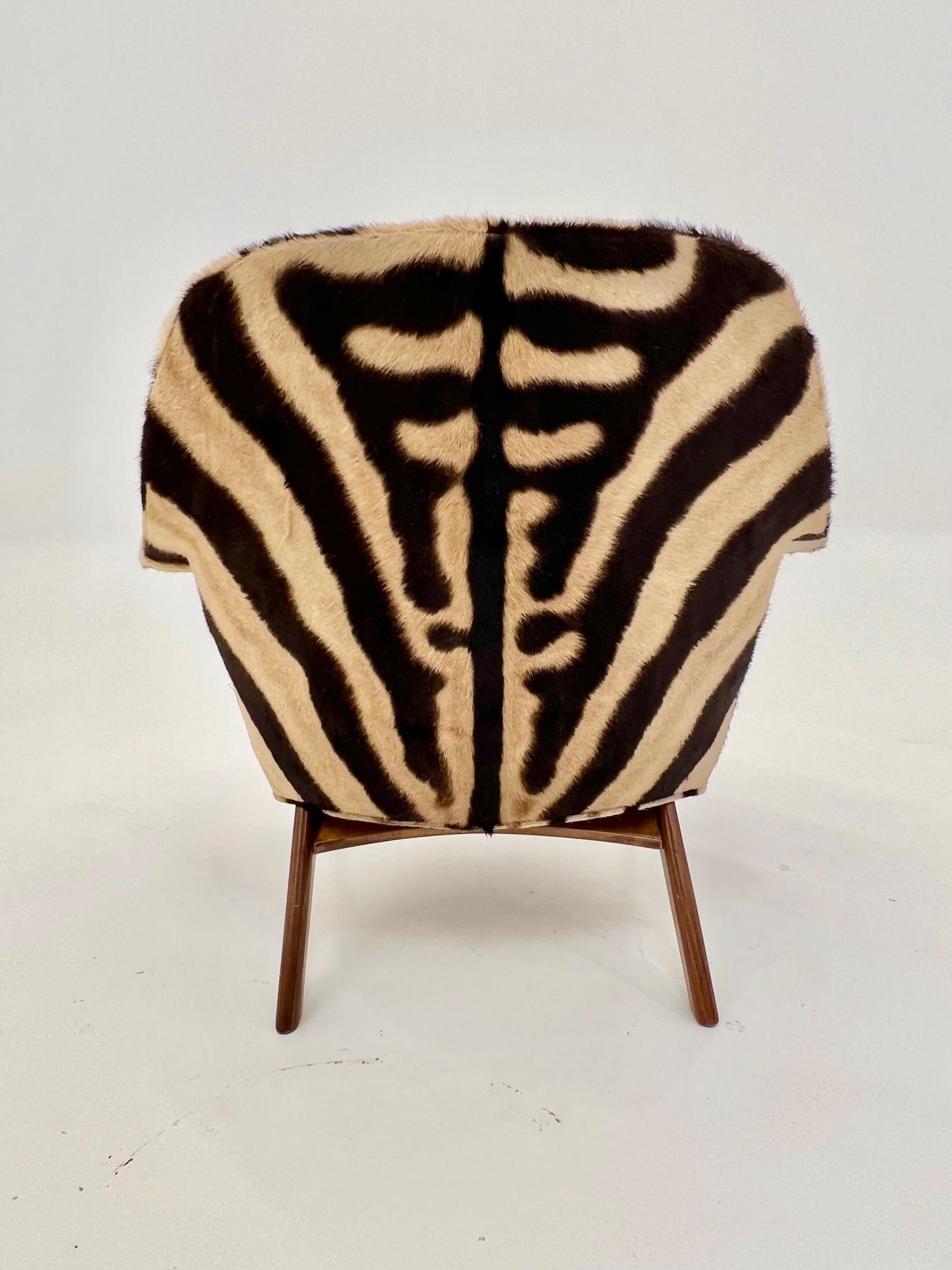 Adrian Pearsall for Craft Associates Mid-Century Wingback Armchair at ...