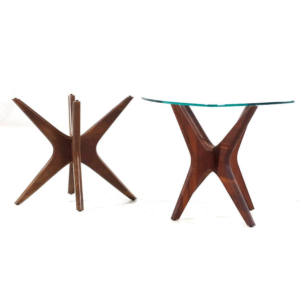 Adrian Pearsall for Craft Associates Walnut Jacks Side Tables - Pair ...