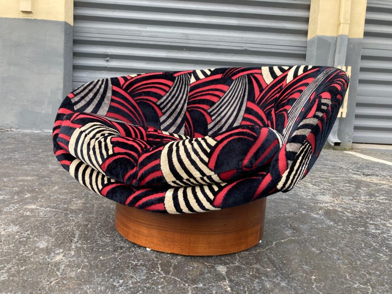 Adrian Pearsall Lounge Chair, Walnut, USA 1950s at 1stDibs