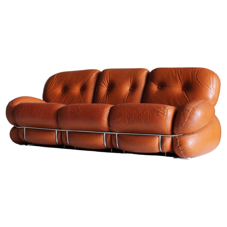 Adriano Piazzesi Okay Design Sofa, '70s Italy For Sale at 1stDibs