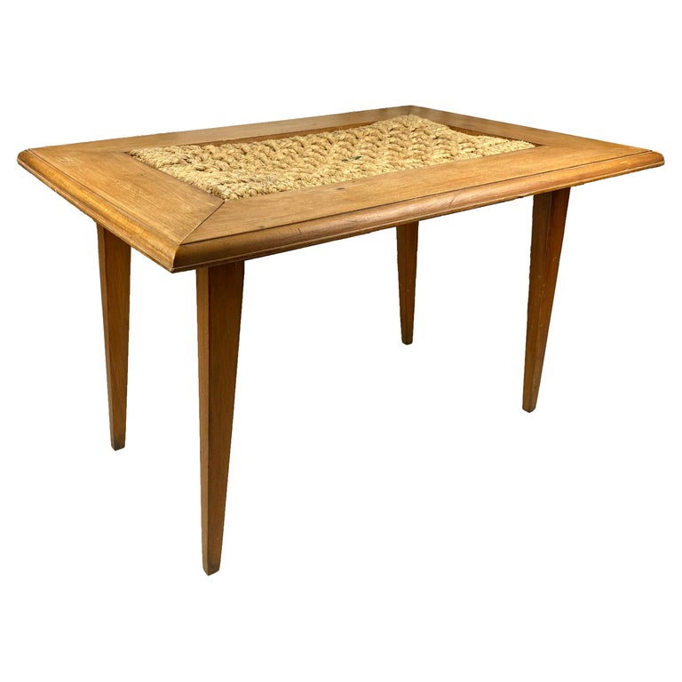 Adrien Audoux et Frida Minet Coffee Table, circa 1950, France For Sale ...