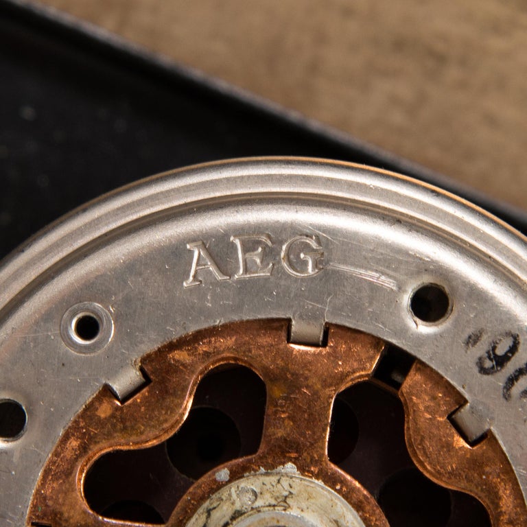 AEG Factory, Station Wall Clock by Peter Behrens For Sale at 1stDibs