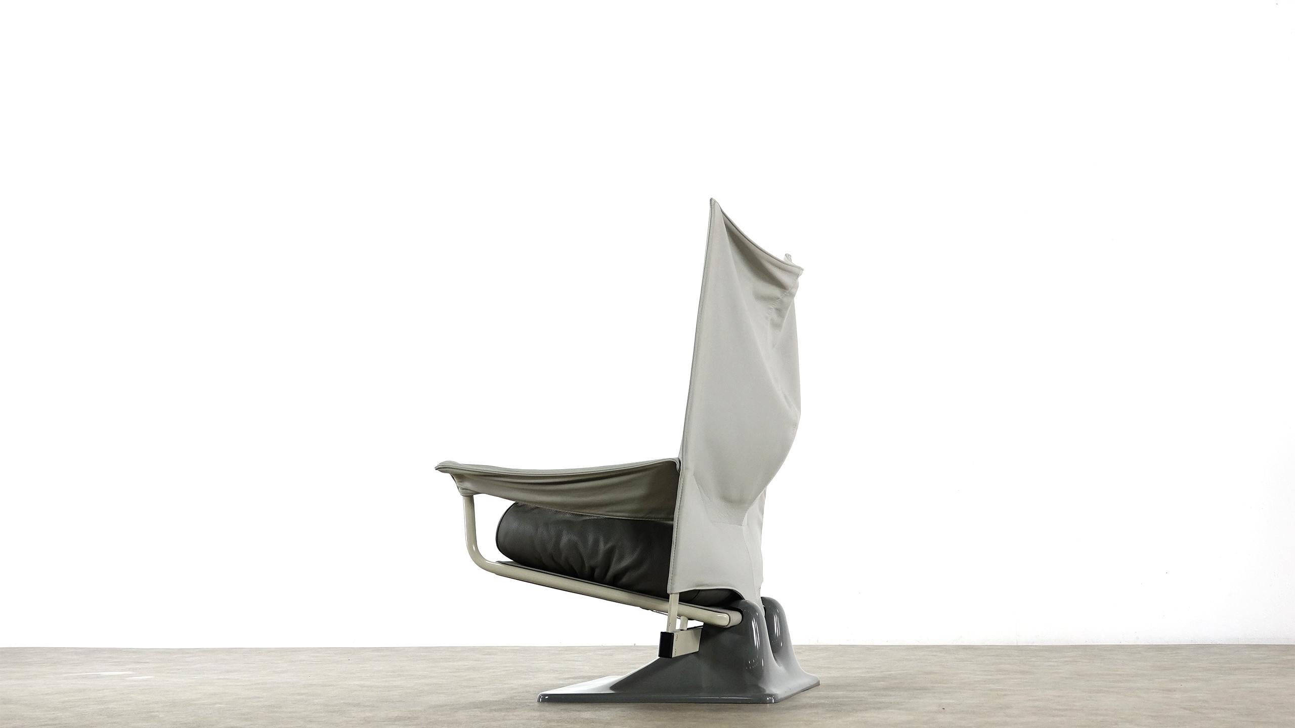Aeo Lounge Chair Archizoom and Paolo Deganello for Cassina at 1stDibs