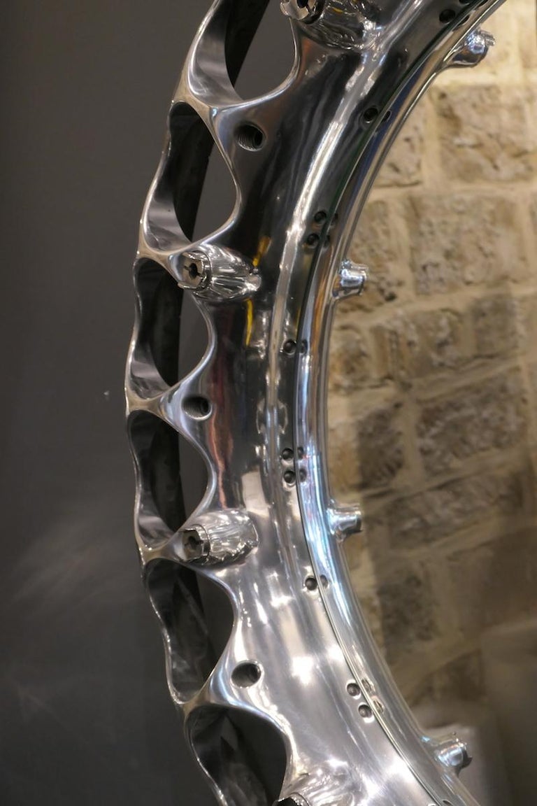 Aeronautical Mirror from an ATAR 9C Reactor Used on French Mirage For ...