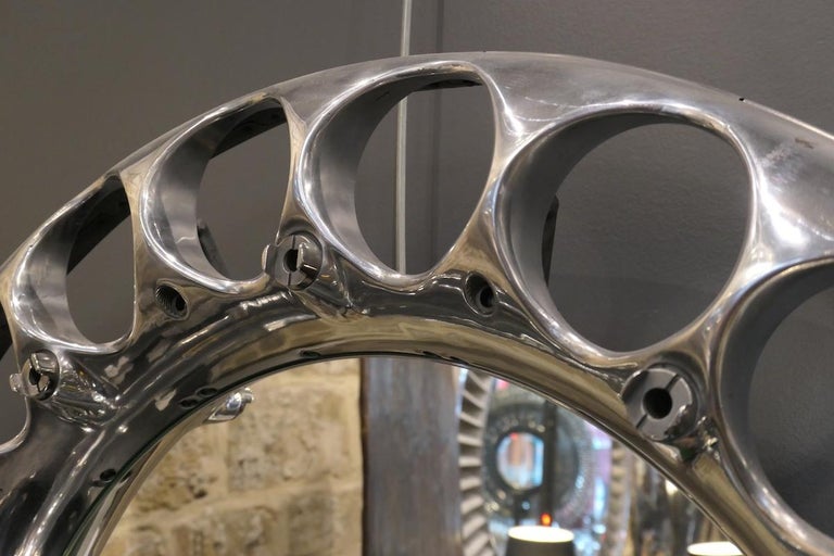 Aeronautical Mirror from an ATAR 9C Reactor Used on French Mirage For ...