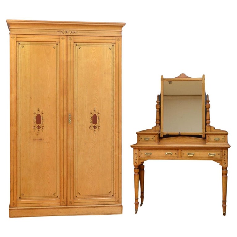 Aesthetic Movement Ash Bedroom Set by Heal and Son For Sale at 1stDibs Aesthetic Movement Ash Bedroom Set by Heal and Son For Sale at 1stDibs