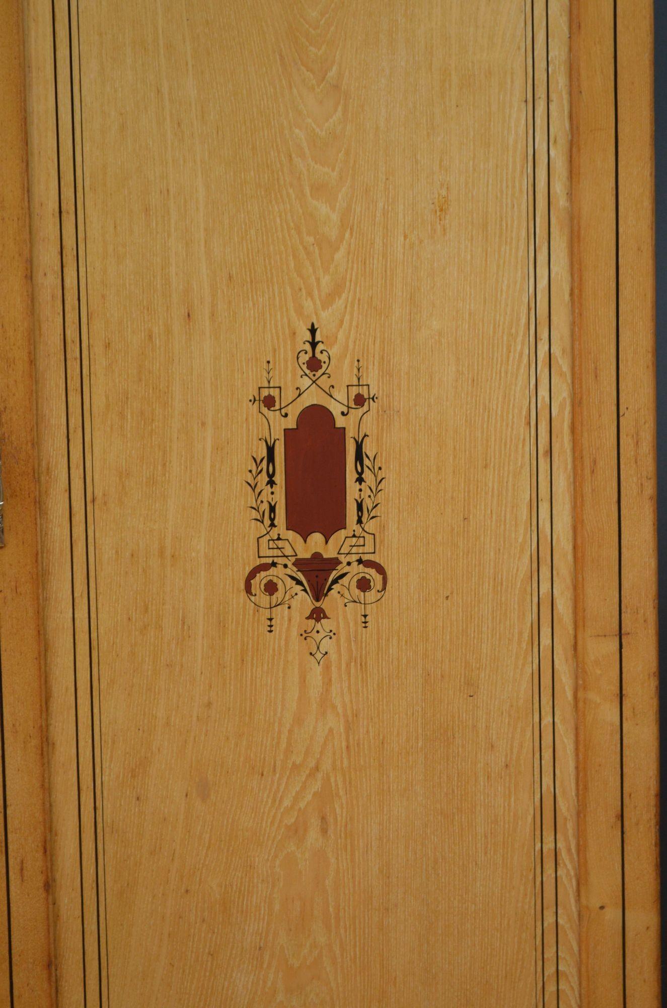 Aesthetic Movement Ash Wardrobe Set by Heal and Son, London at 1stDibs