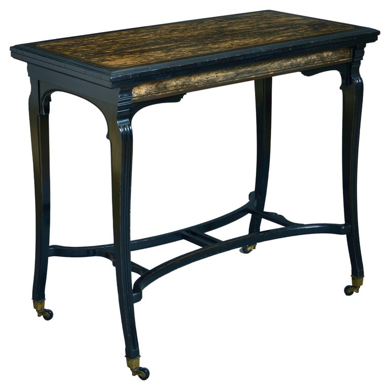 Aesthetic-Movement Card Table For Sale at 1stDibs