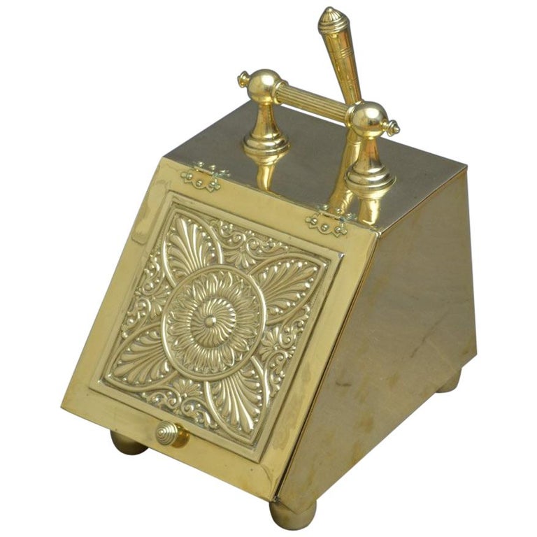Aesthetic Movement Coal Scuttle at 1stDibs