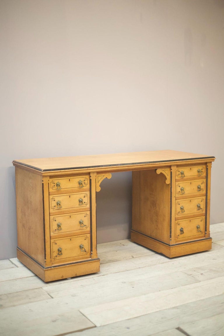 Aesthetic Movement Desk by Bell and Coupland For Sale at 1stDibs