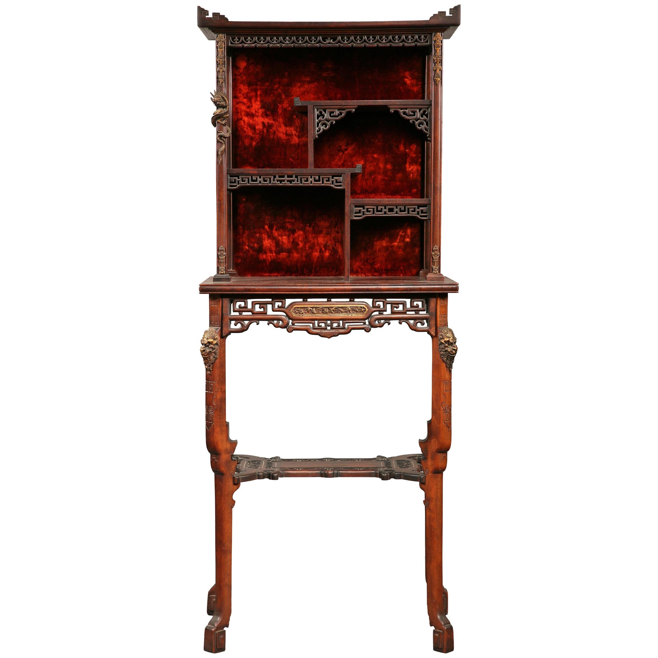 Viardot style cabinet at 1stDibs