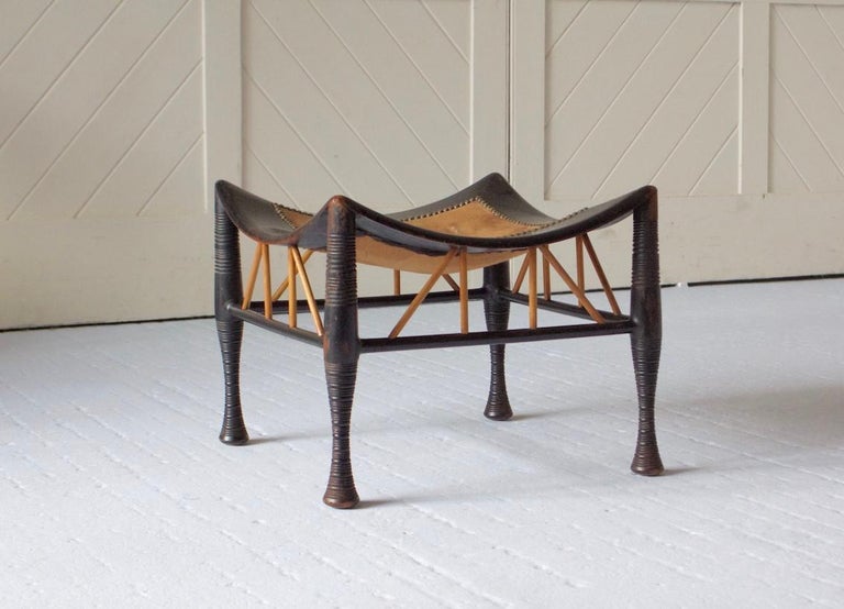 Aesthetic Movement Thebes Stool for Liberty and Co For Sale at 1stDibs