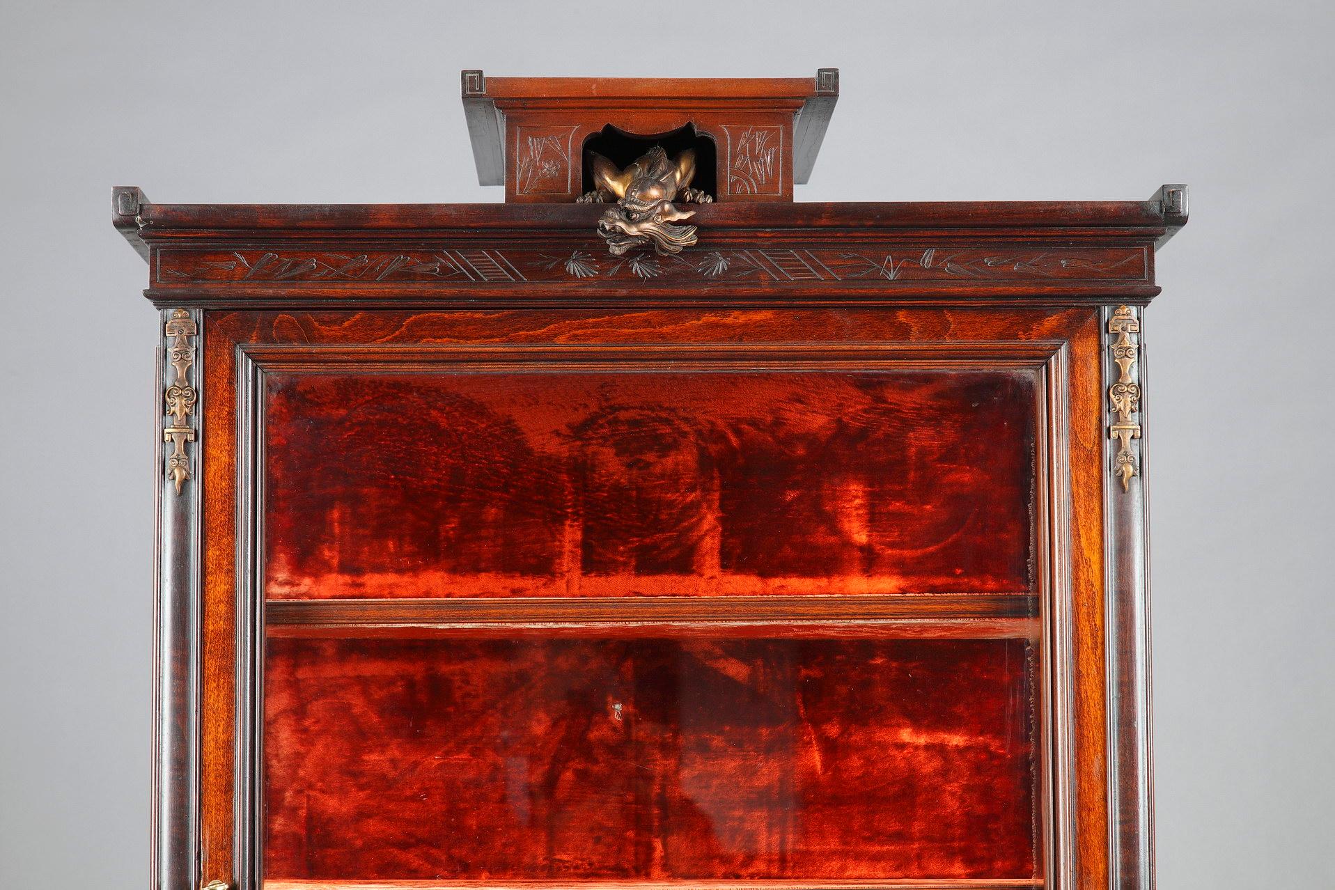 Aesthetic Movement Vitrine Attributed to G. Viardot, France, Circa 1880 ...