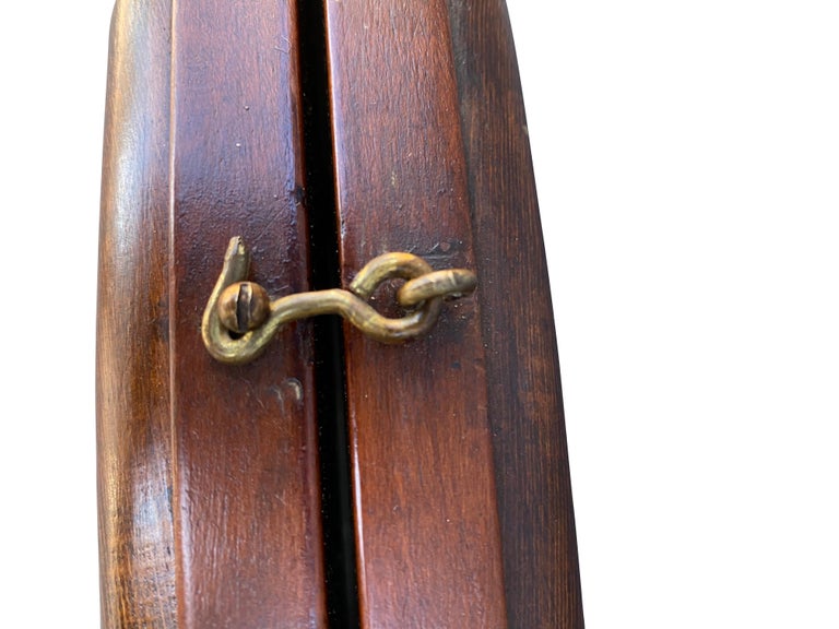 Aesthetic Walnut Chart Table For Sale at 1stDibs