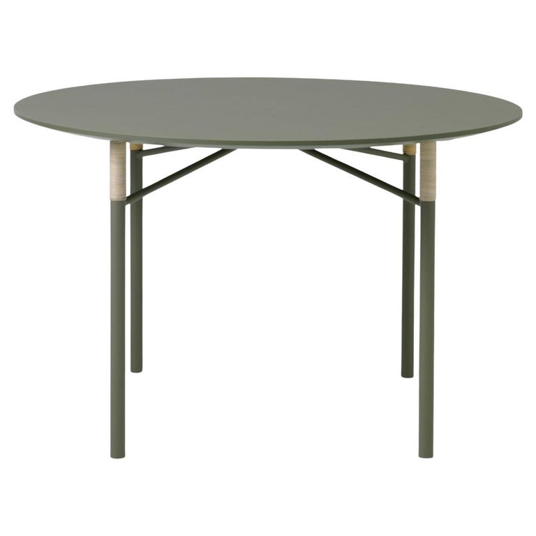 Affinity Round Dining Table Light Green by Warm Nordic For Sale at 1stDibs