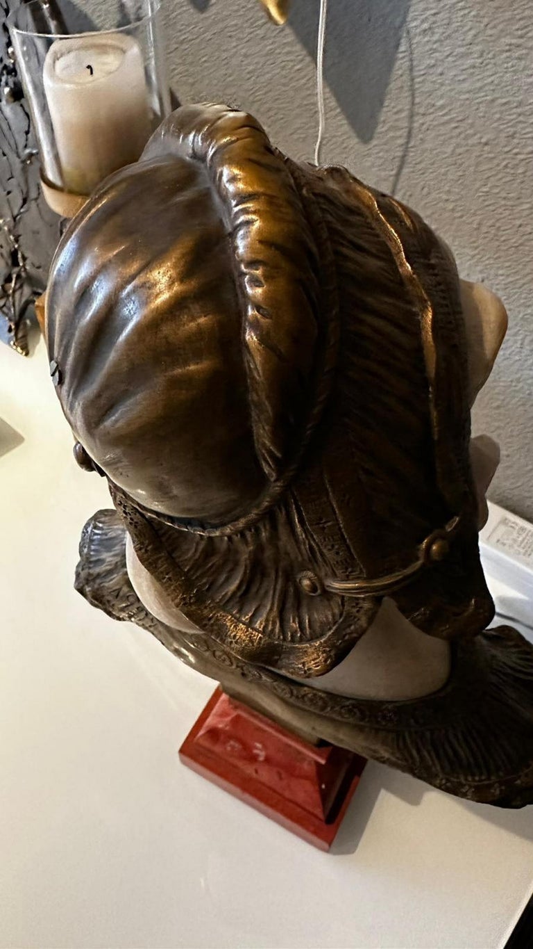 Affortunado Gory "Imperieuse" Carrara Marble and Bronze For Sale at 1stDibs