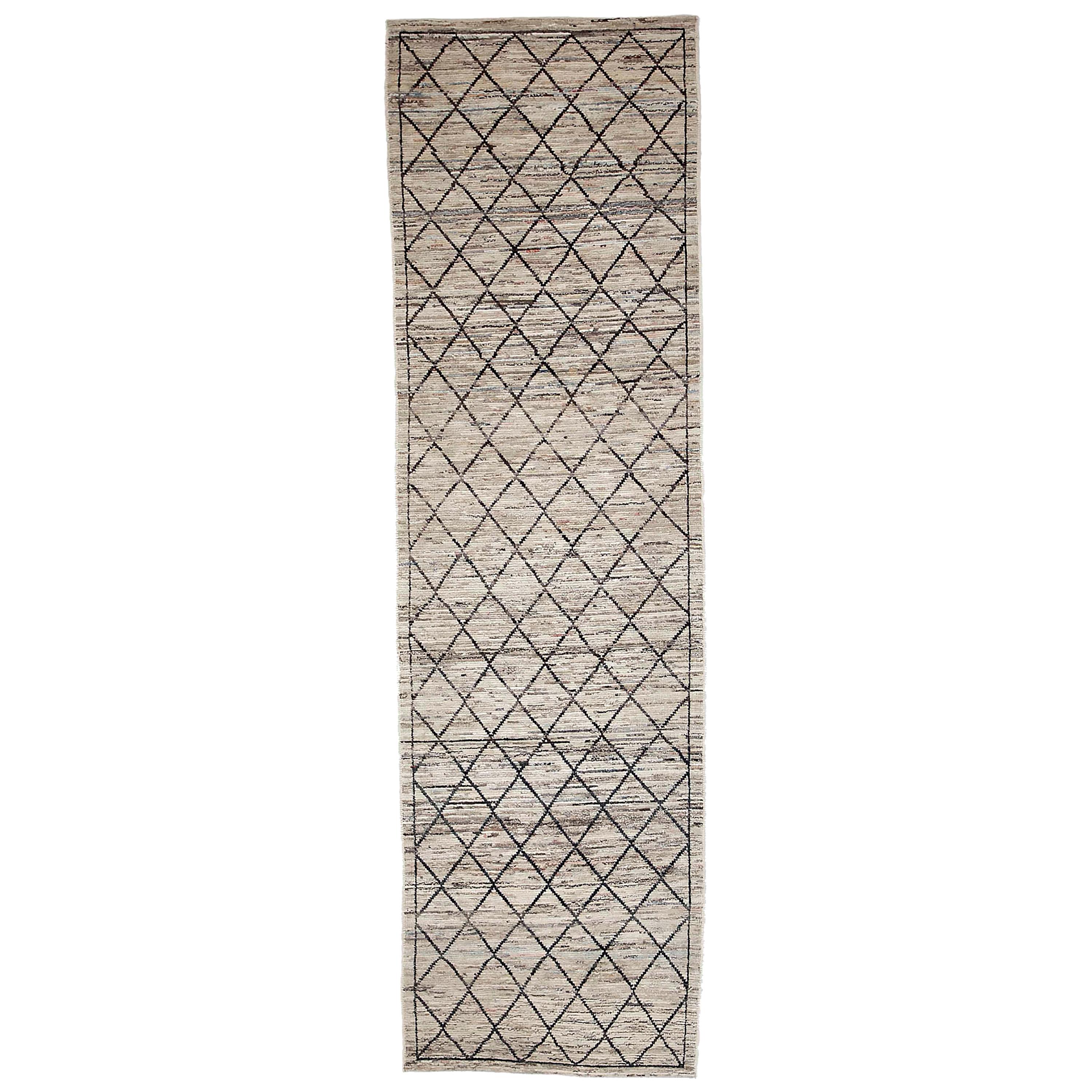 Red Diagonal Stripe Rug For Sale at 1stDibs