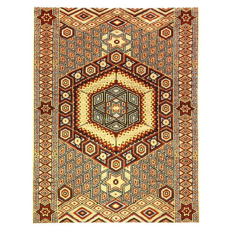 Afghan Red Traditional Rug For Sale at 1stDibs