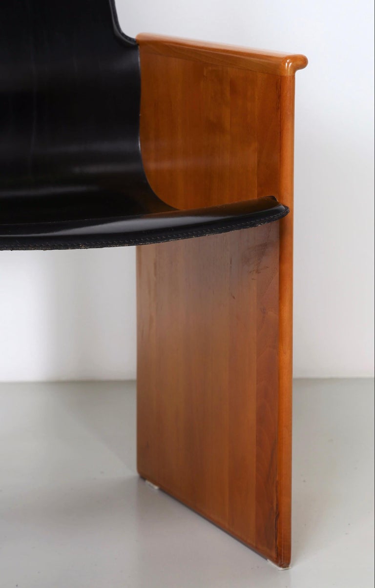 Afra and Tobias Scarpa for Stildomus - Set of four « Torcello » dining ...