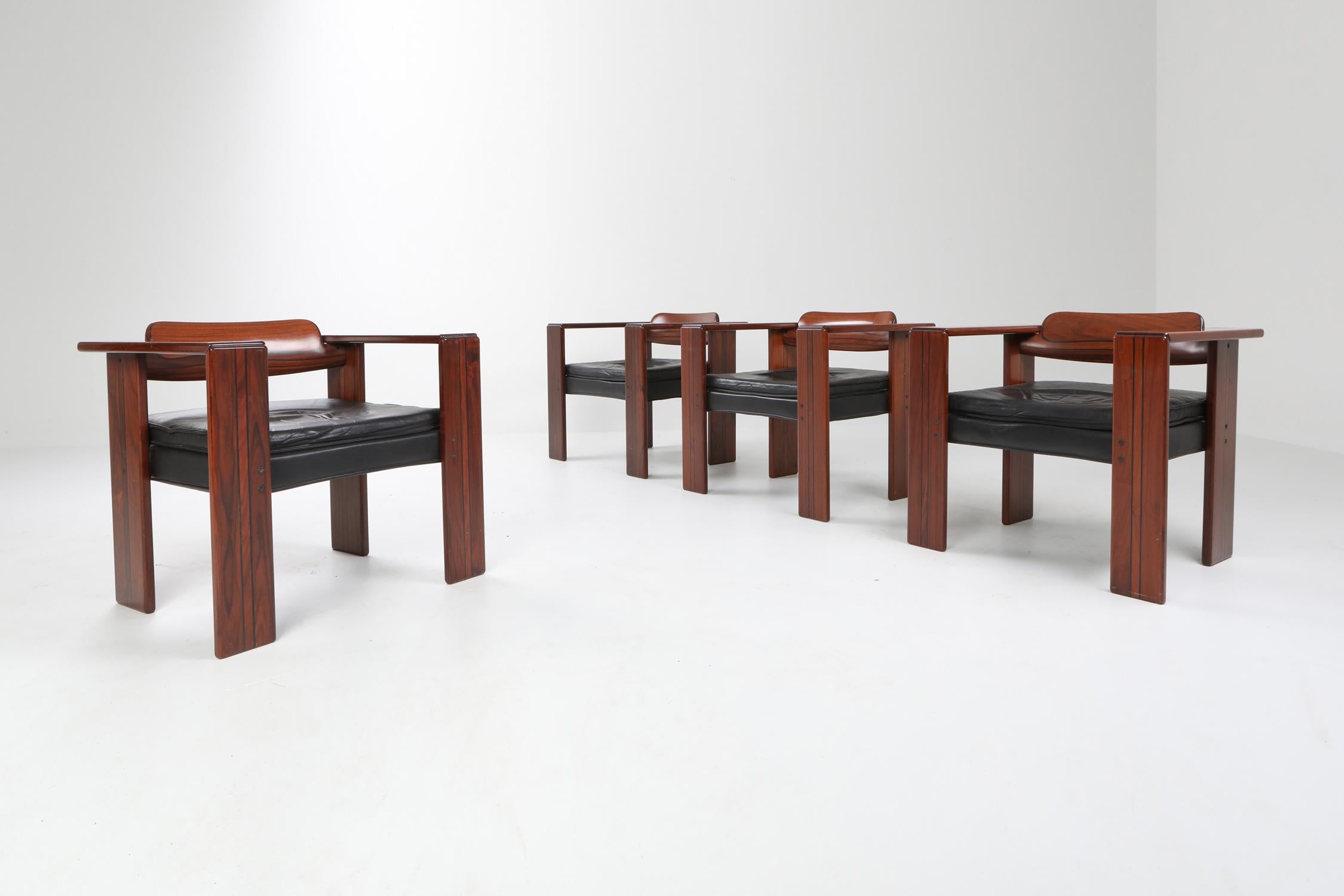 Afra and Tobia 'Artona' Easy Chair for Maxalto at 1stDibs