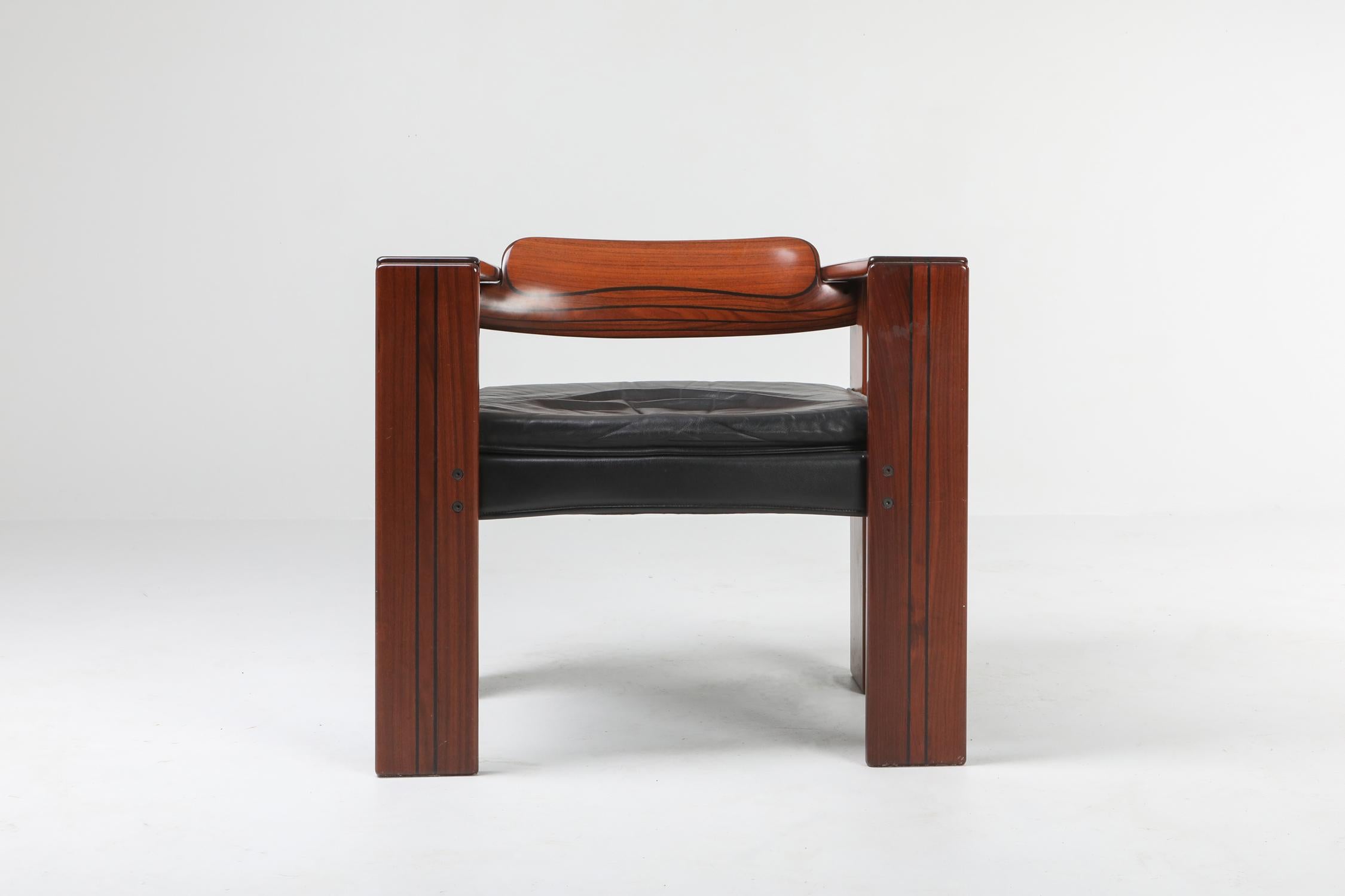 Afra and Tobia 'Artona' Easy Chair for Maxalto at 1stDibs