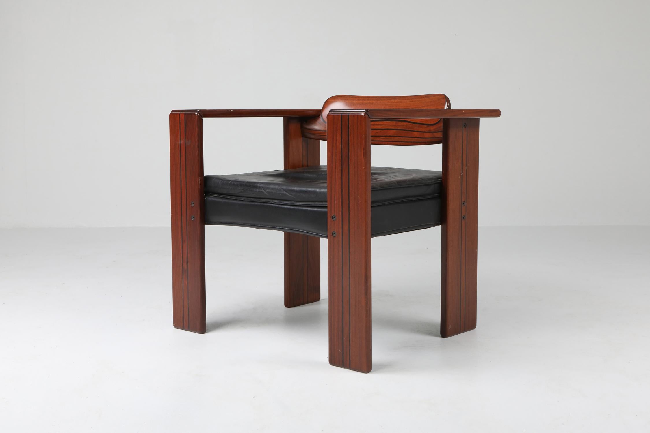 Afra and Tobia 'Artona' Easy Chair for Maxalto at 1stDibs