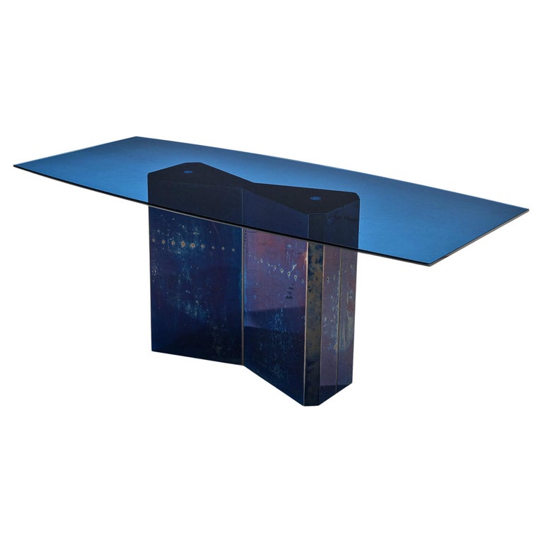 Afra and Tobia Scarpa for B&B Italia Rare ''Polygonon'' Dining Table ...