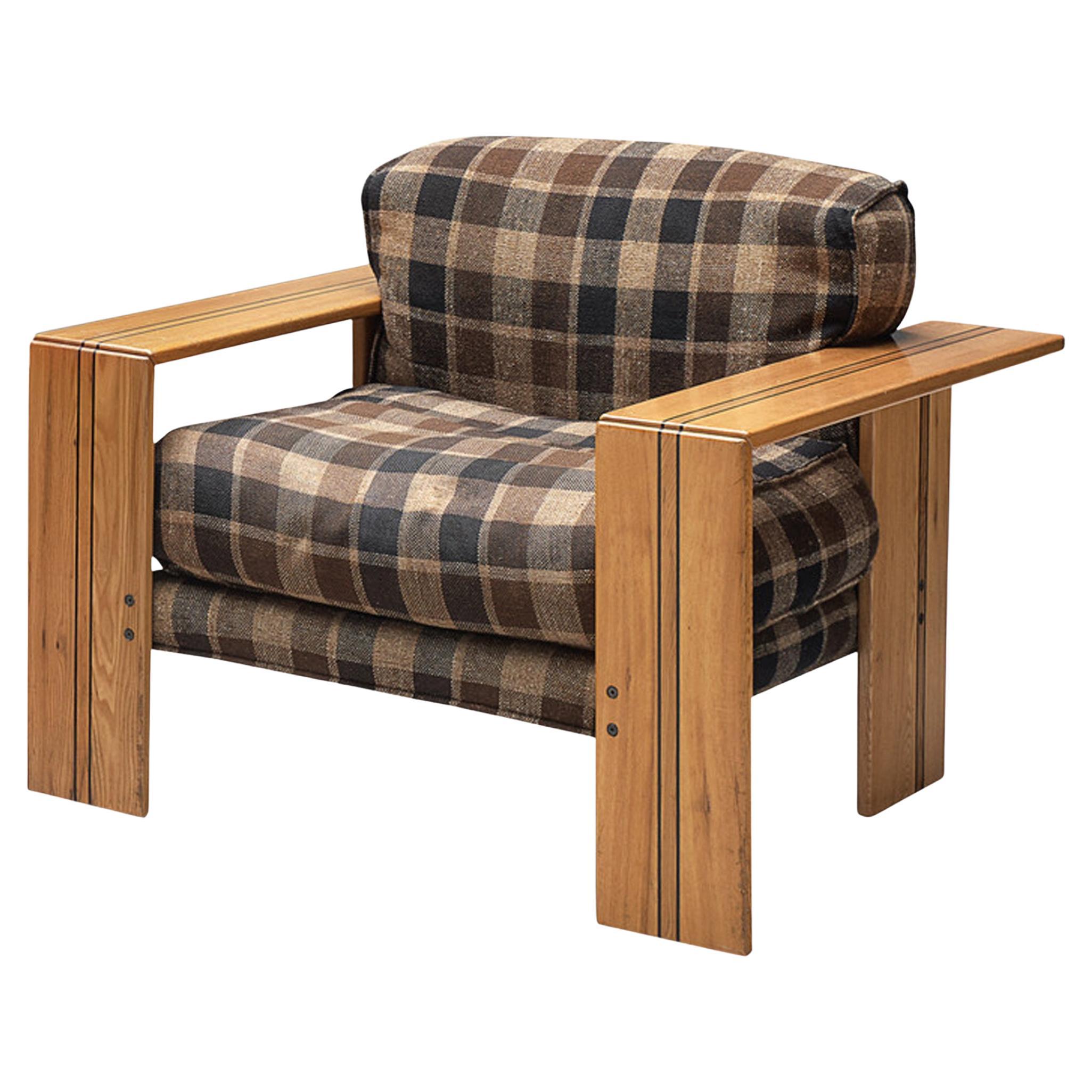 Afra and Tobia Scarpa 'Artona' Lounge Chair in Walnut and 'Fantasma ...
