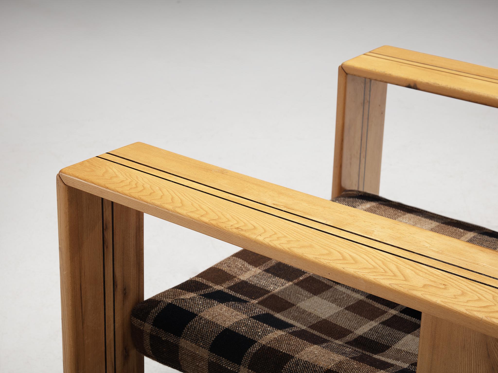 Afra and Tobia Scarpa Pair of 'Artona' Lounge Chairs in Ash and ...