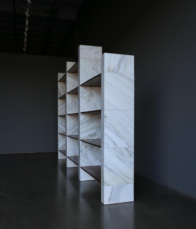 Afra and Tobia Scarpa Unique Prototype Cisonio Bookcase for Poggi ...