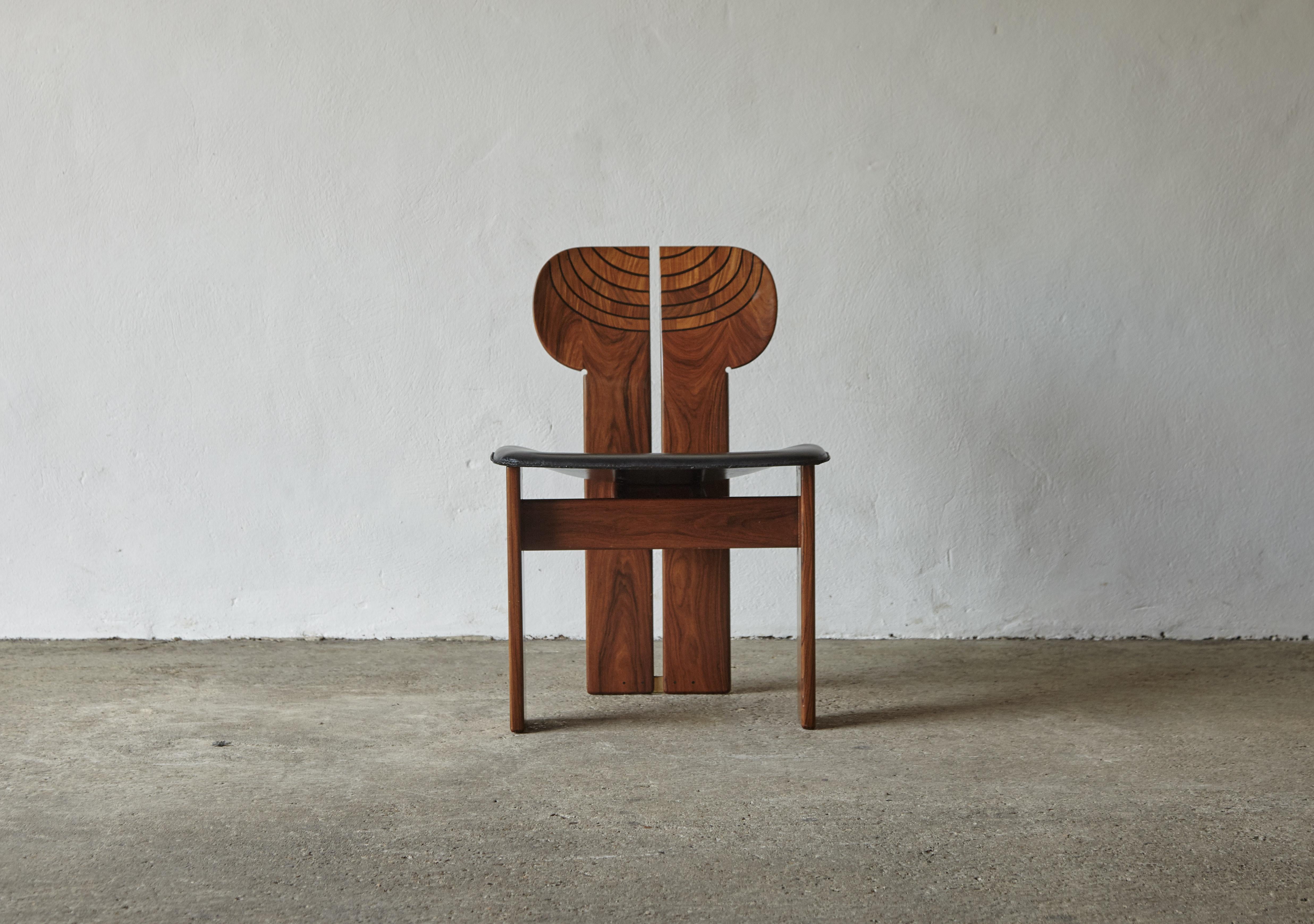 Africa Chairs by Afra and Tobia Scarpa, Maxalto, Italy, 1970s-1980s at ...