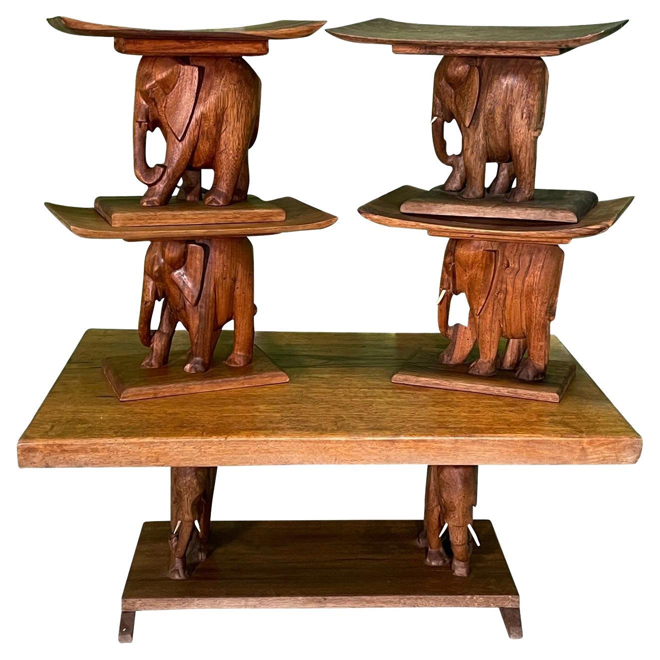 Elephant Bird Table For Sale at 1stDibs