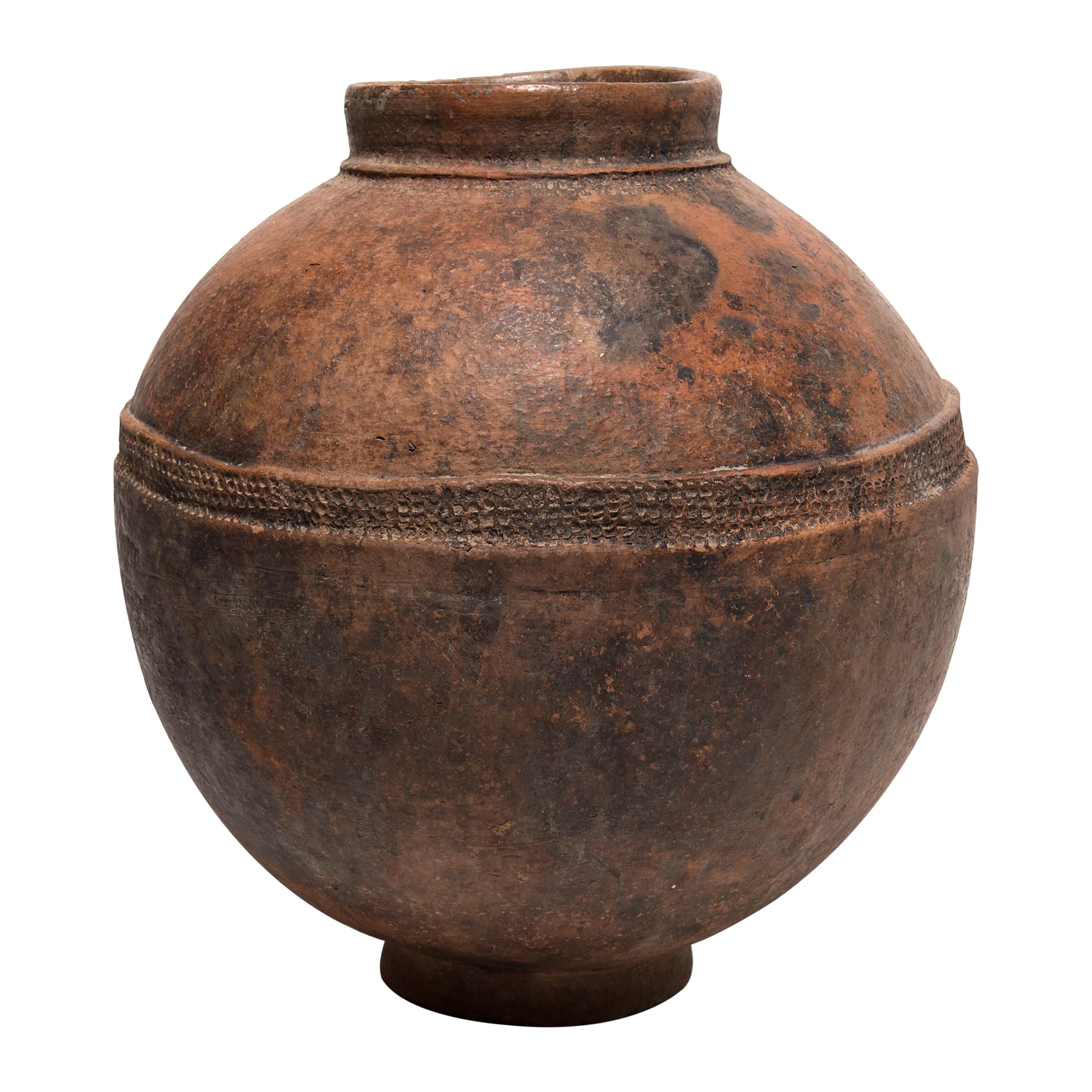 Ancient African Pottery Water Vessel