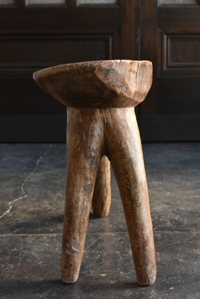 African Burkina Faso Small Stool of the Lobi Tribe/20th Century/Unique ...