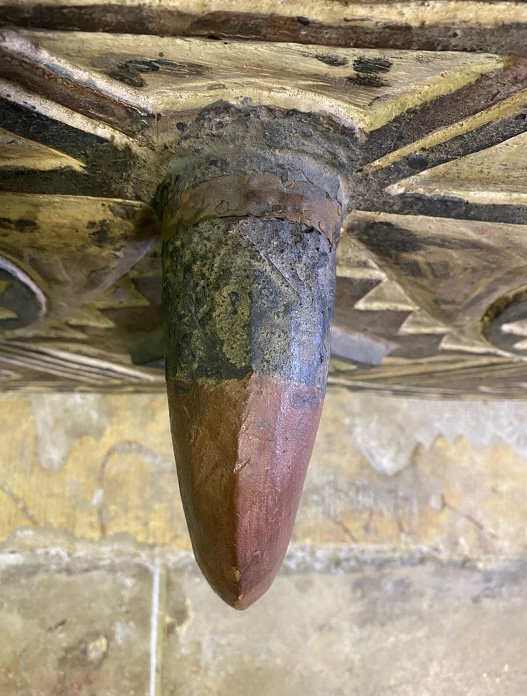 African Bwa Burkina Faso Bobo Butterfly Hawk Large Polychrome Wood ...