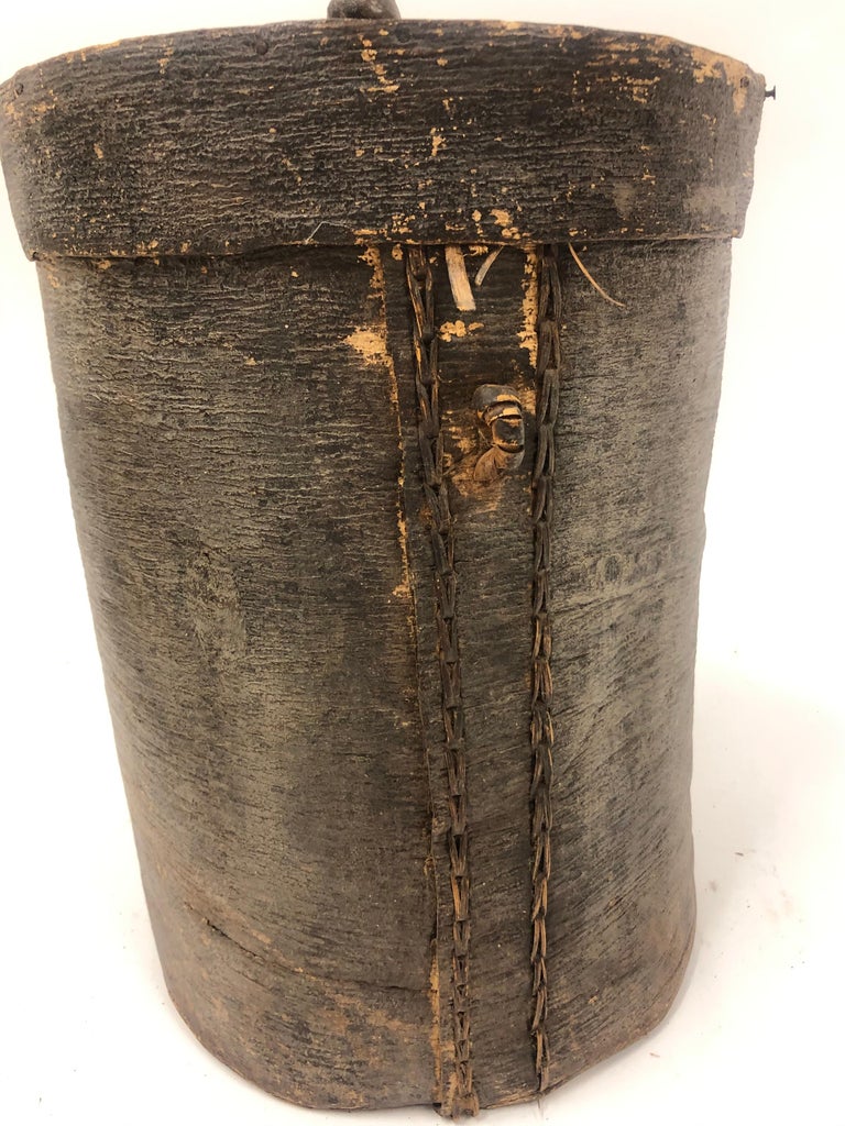 African Canister For Sale at 1stDibs