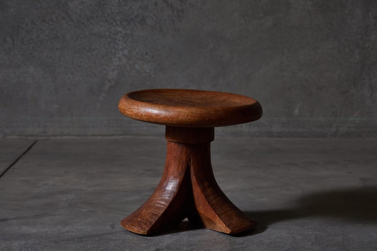 African Carved Wood Stool at 1stDibs | african carved wooden stools ...