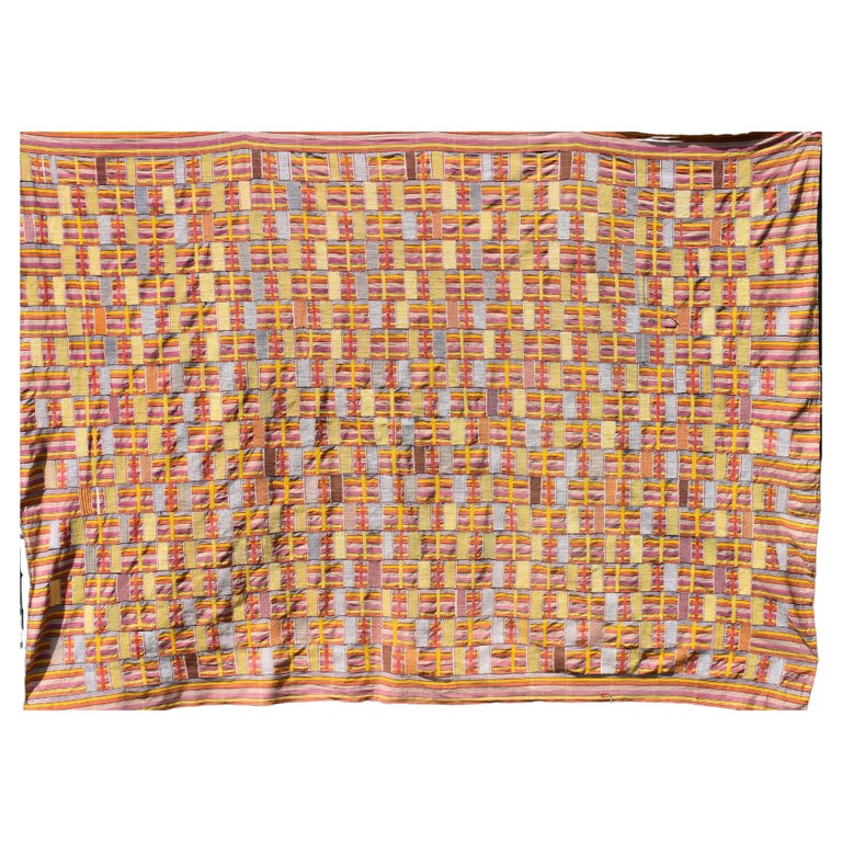African Ewe Kente Cloth For Sale at 1stDibs