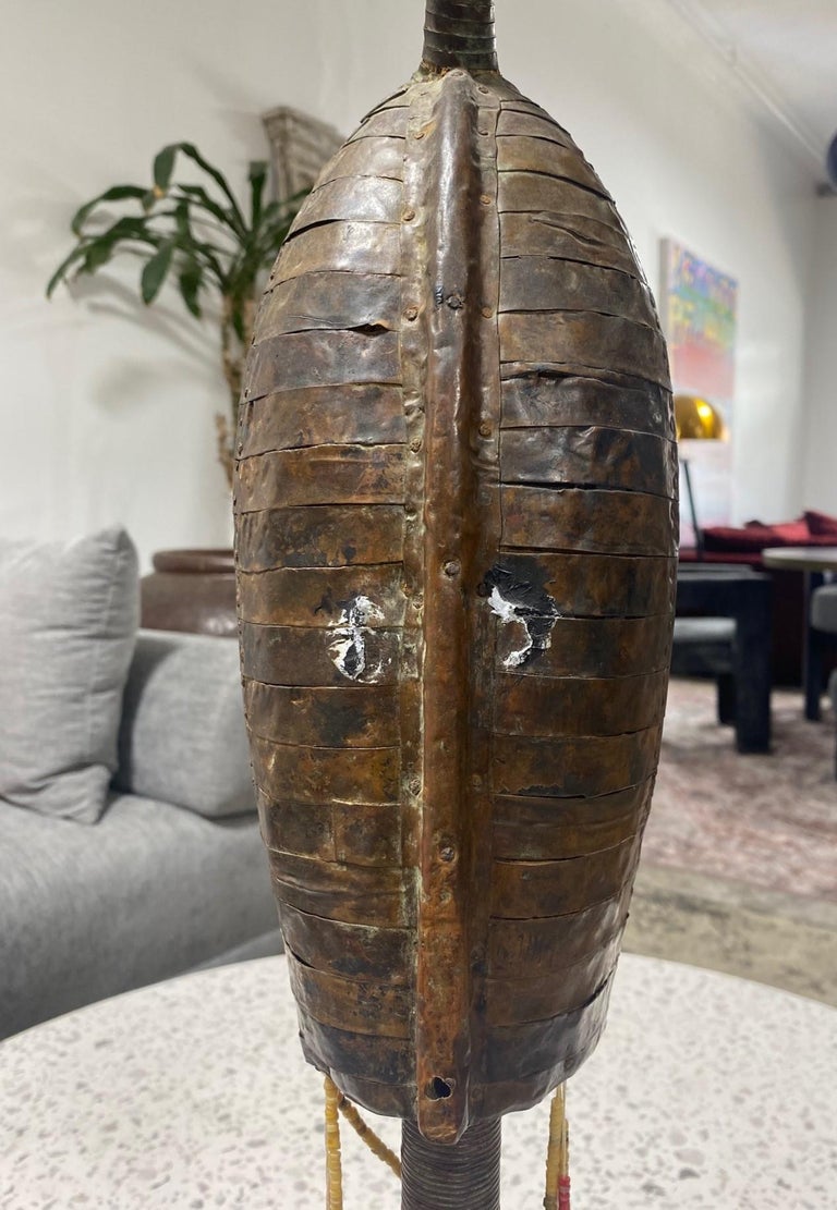 African Gabon Kota Mahongwe Hongwe Bwete Reliquary Guardian Figure ...