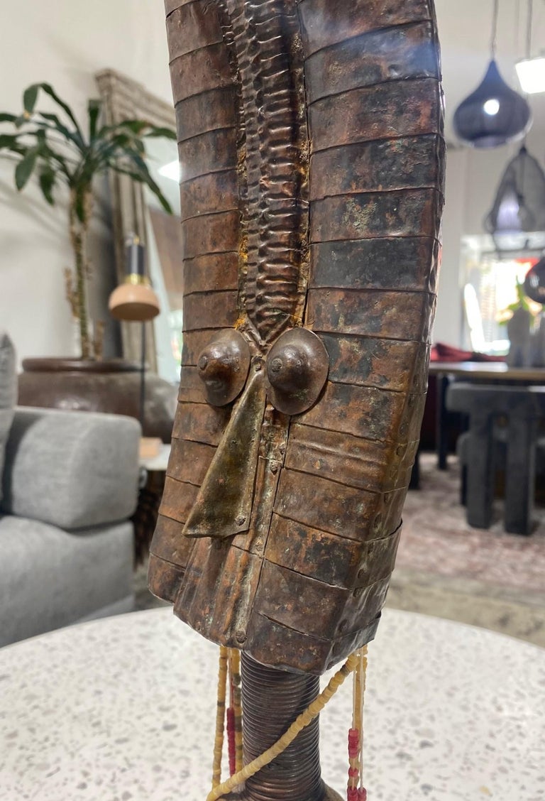 African Gabon Kota Mahongwe Hongwe Bwete Reliquary Guardian Figure ...