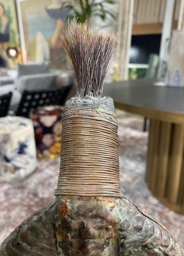 African Gabon Kota Mahongwe Hongwe Bwete Reliquary Guardian Figure ...