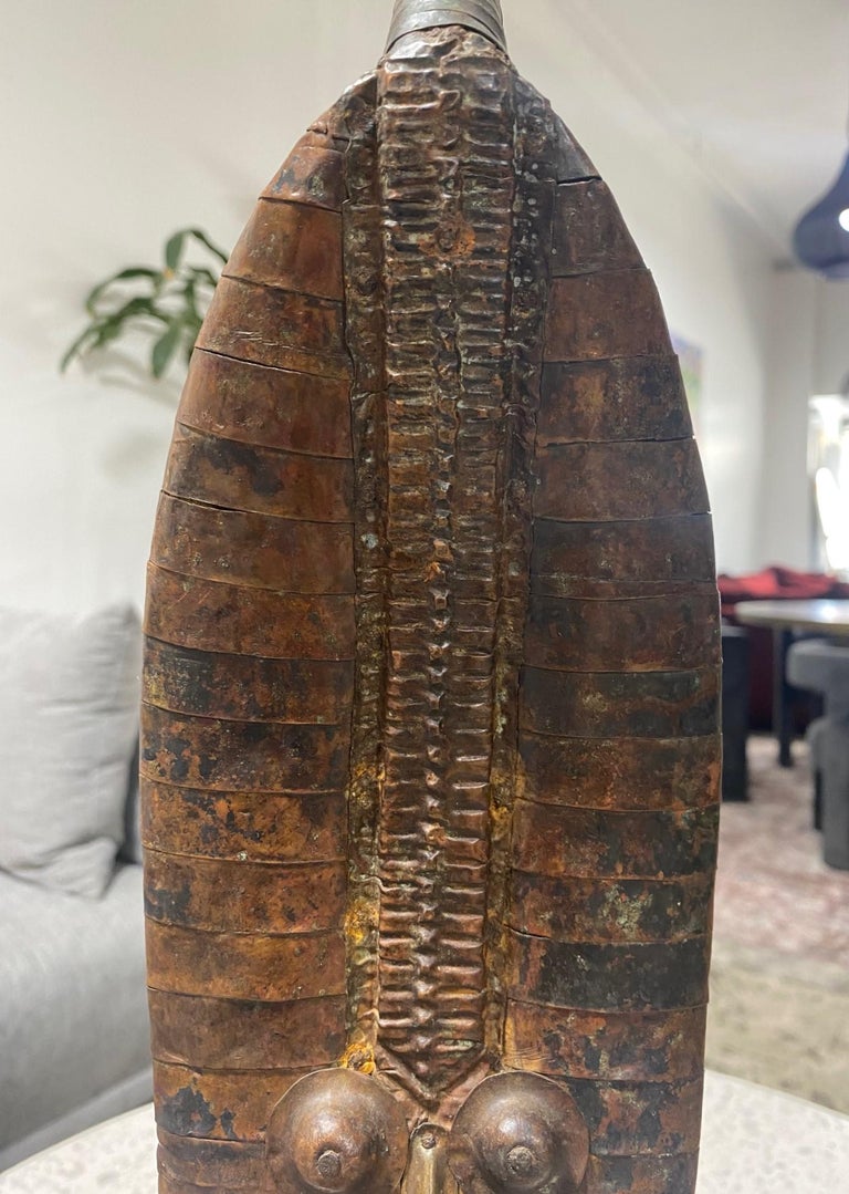 African Gabon Kota Mahongwe Hongwe Bwete Reliquary Guardian Figure ...