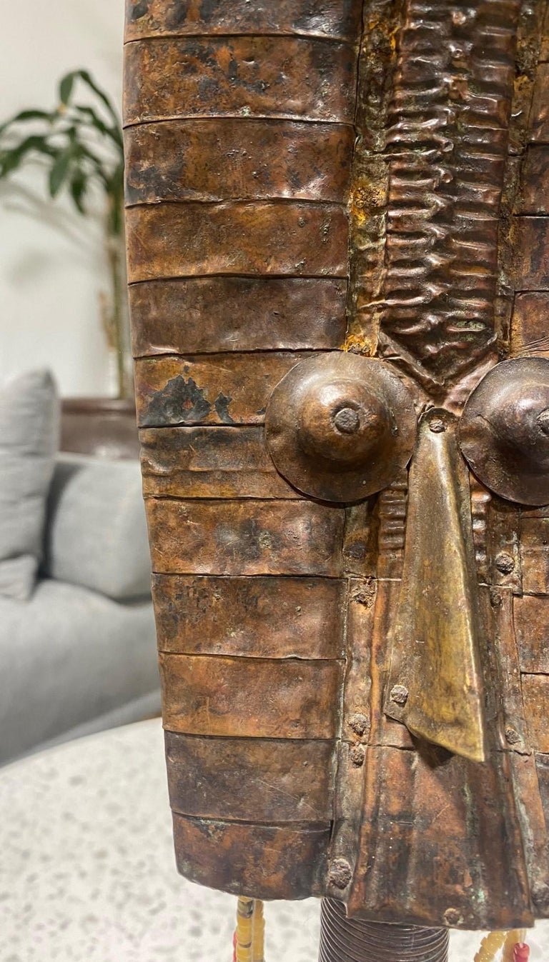 African Gabon Kota Mahongwe Hongwe Bwete Reliquary Guardian Figure ...