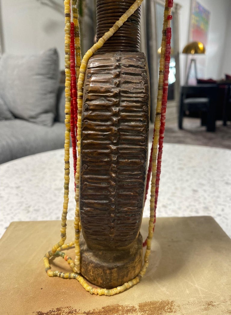 African Gabon Kota Mahongwe Hongwe Bwete Reliquary Guardian Figure ...