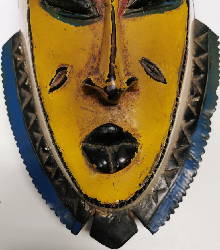 African Gouro Guru Tribal Mask For Sale at 1stDibs