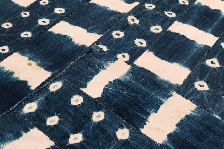 African Indigo Dyed Textile For Sale at 1stDibs
