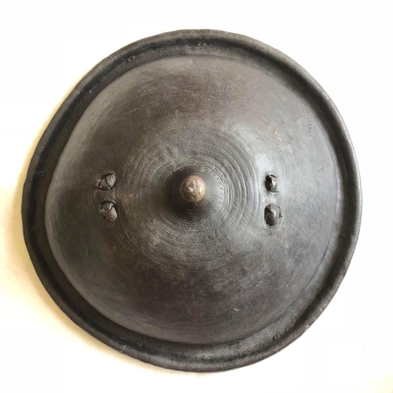 African Leather Shield For Sale at 1stDibs