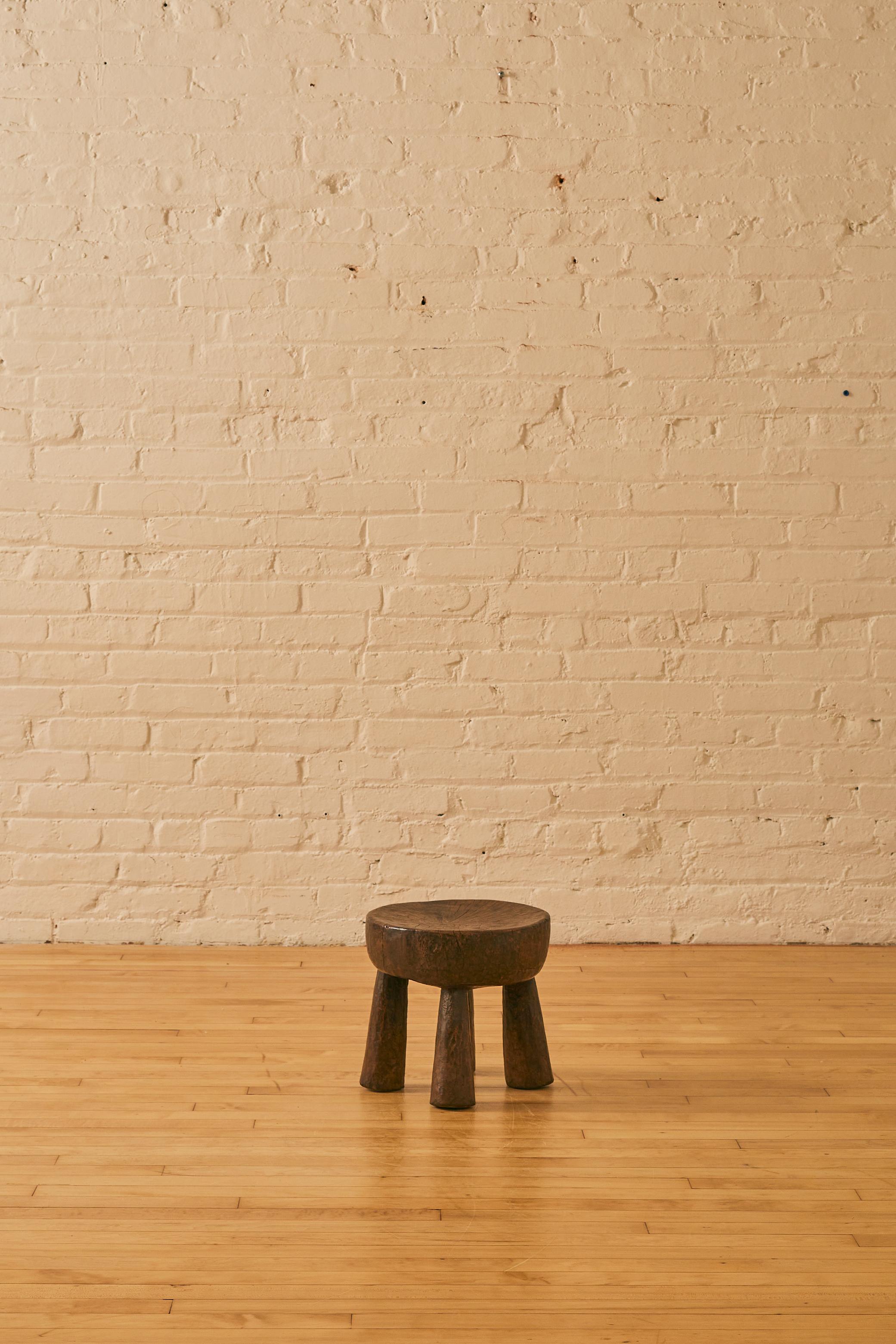 African Lobi Stool For Sale at 1stDibs